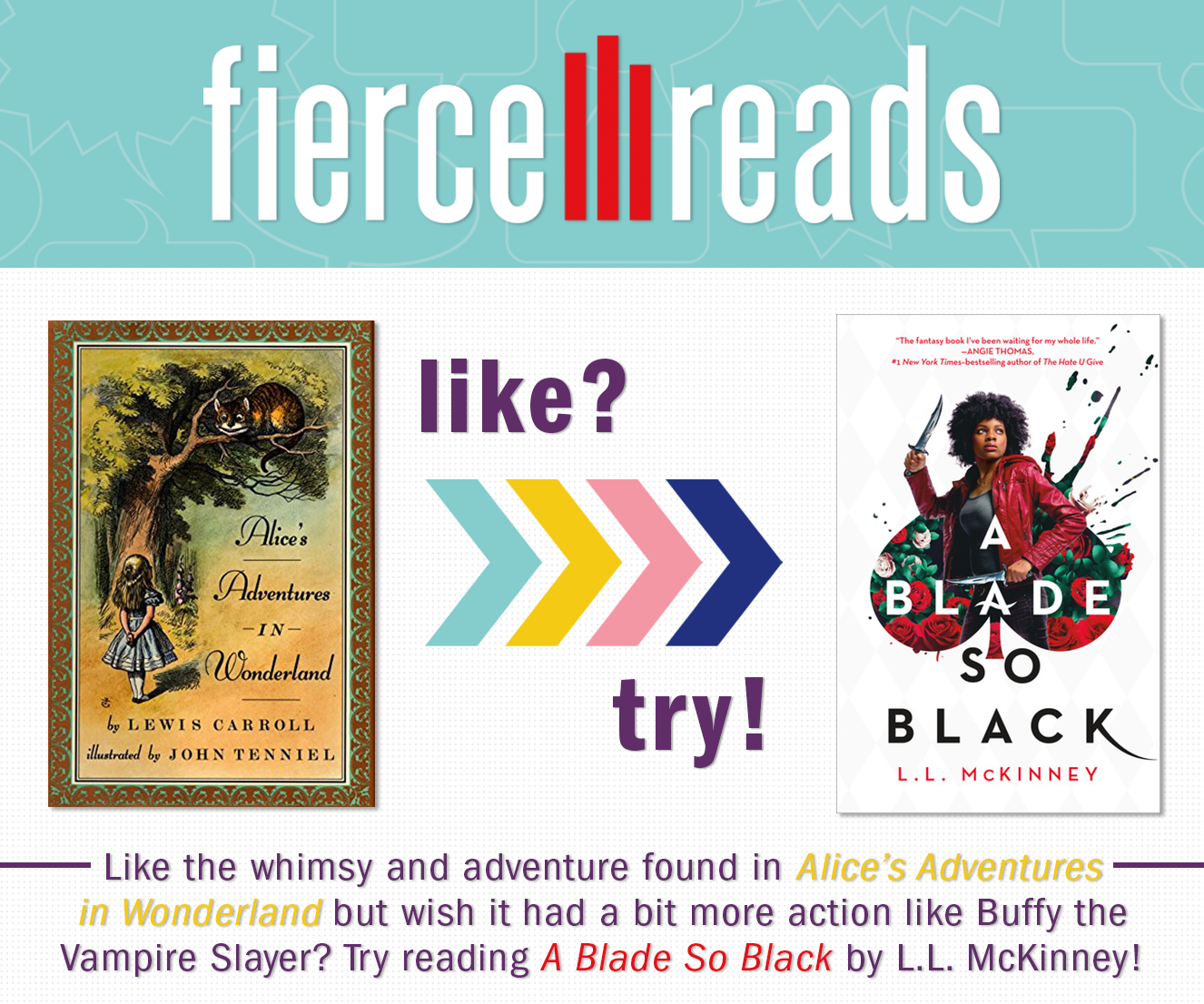 Like Alice's Adventures in Wonderland? Try... - Fierce Reads