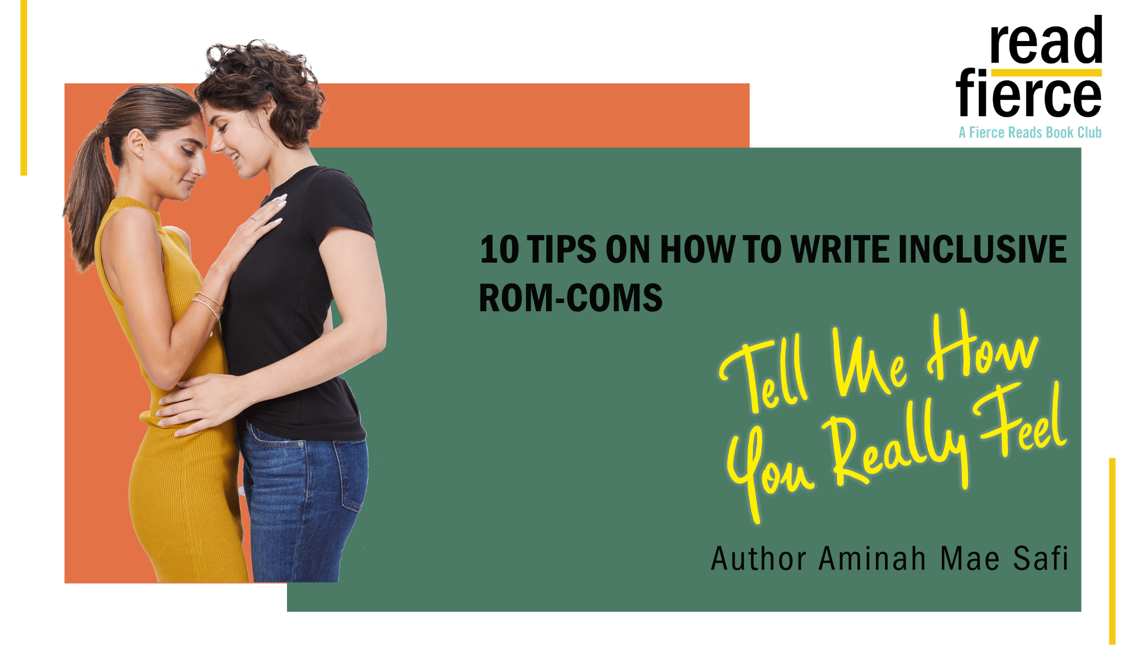 How to Write Inclusive Rom-Coms - Fierce Reads